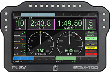 PLEX uSDM-200® MICRO DISPLAY - 2.8" Digital Dash Display