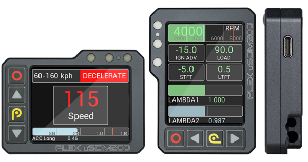 PLEX uSDM-200® MICRO DISPLAY - 2.8" Digital Dash Display