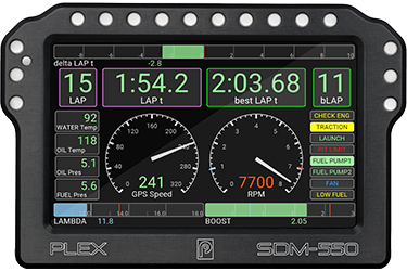 PLEX uSDM-200® MICRO DISPLAY - 2.8" Digital Dash Display