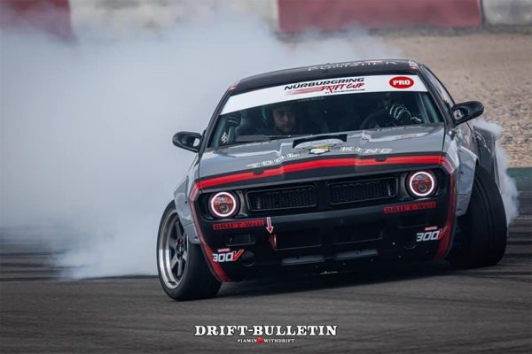 Drifting V8 Monster Nissan Enhanced with PLEX SDM-550 Dash
